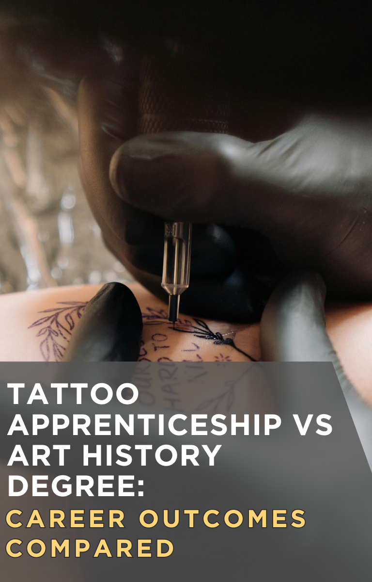 Tattoo Apprenticeship vs. Art History Degree: Career Outcomes Compared
